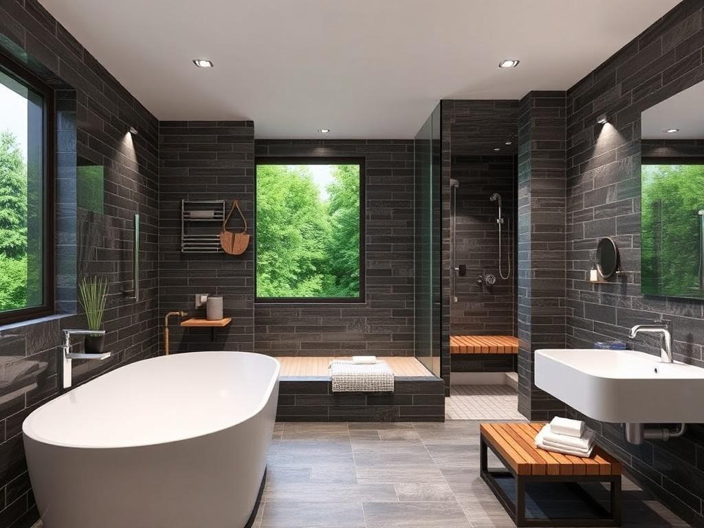 Diseños modernos para baños con sauna: ideas y tendencias